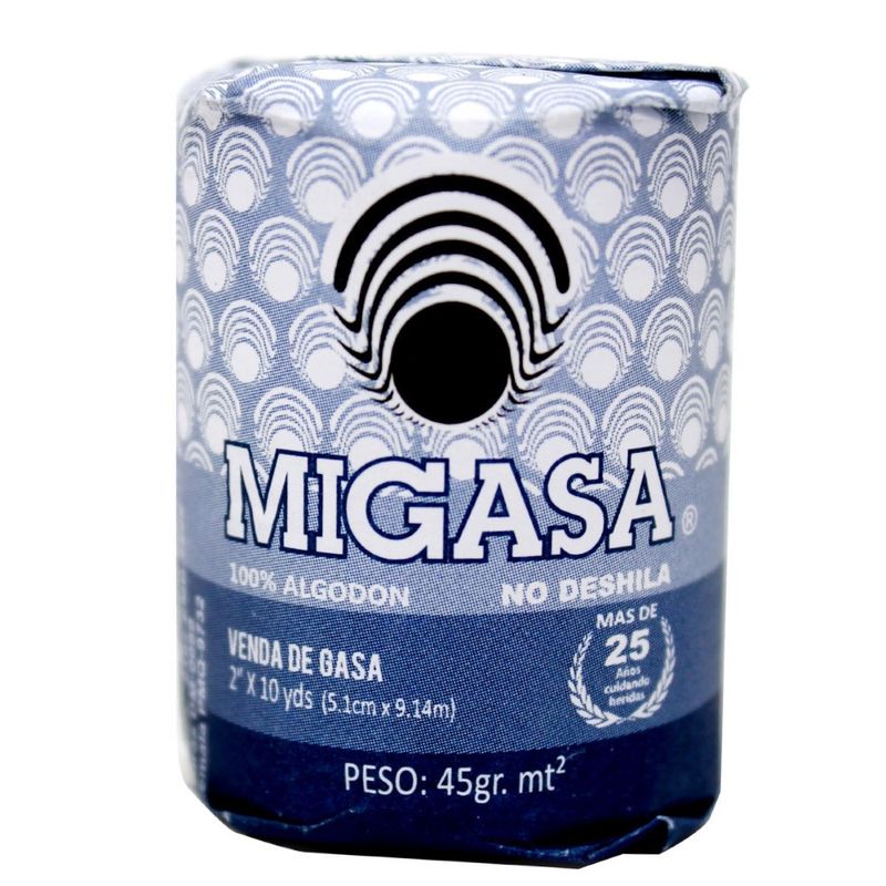 Venda migasa rollo 2 pulgadas 45 gramos - Siman El Salvador