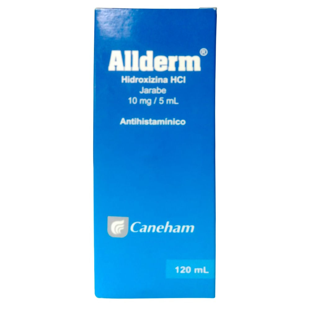 Allderm 10mg/5ml jarabe 120ml - Siman El Salvador