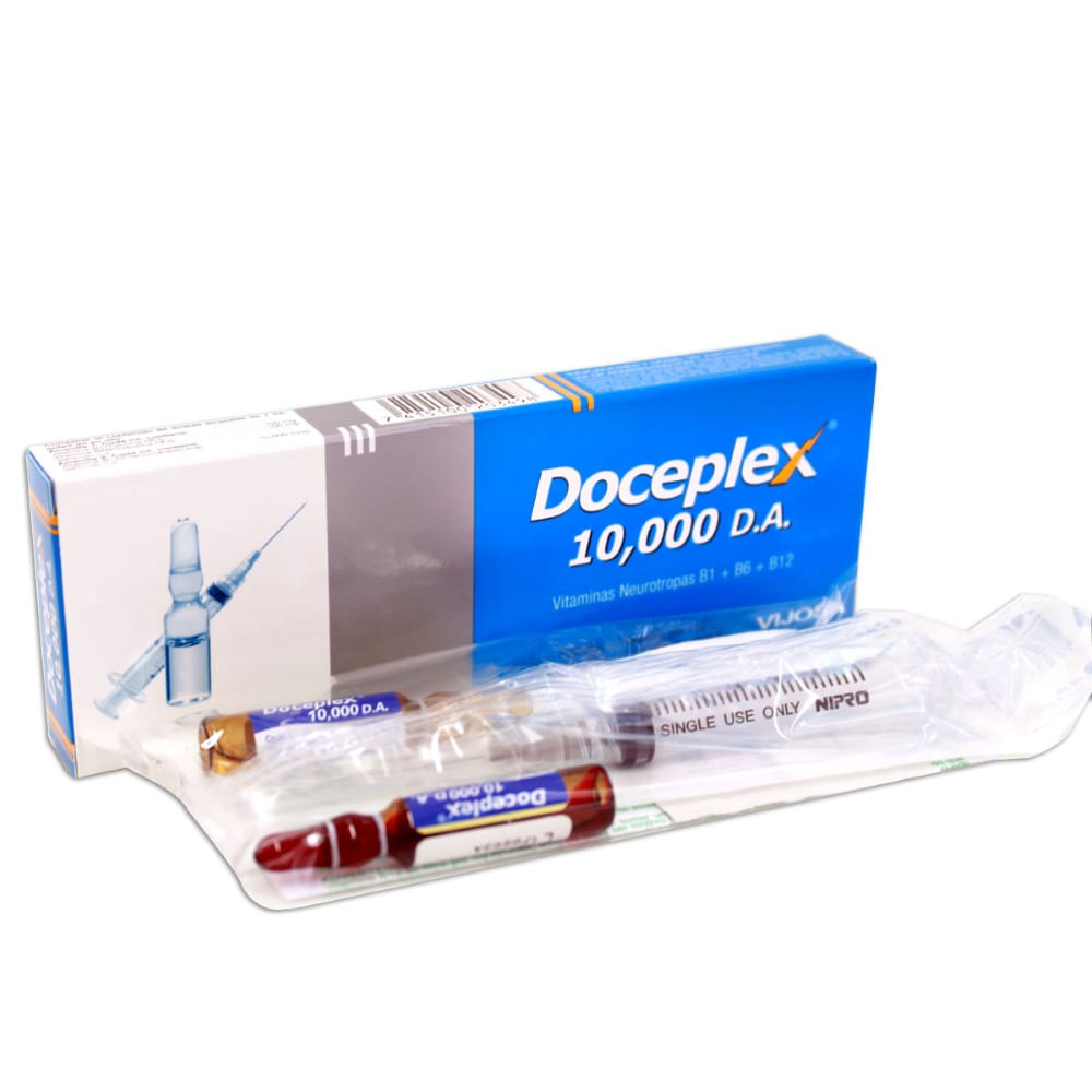 Doceplex 10,000 inyectable x 1 ampolla - Siman El Salvador