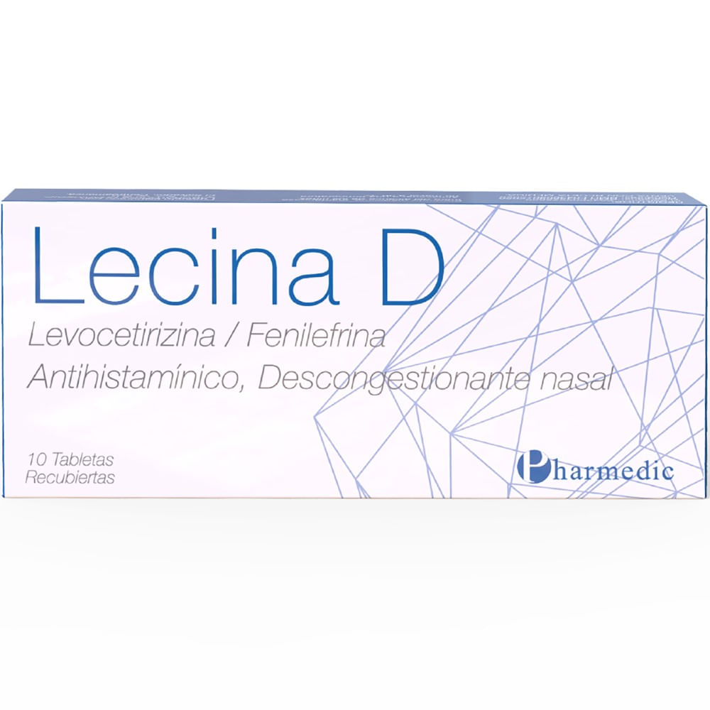 Lecina d x 10 tabletas - Siman El Salvador