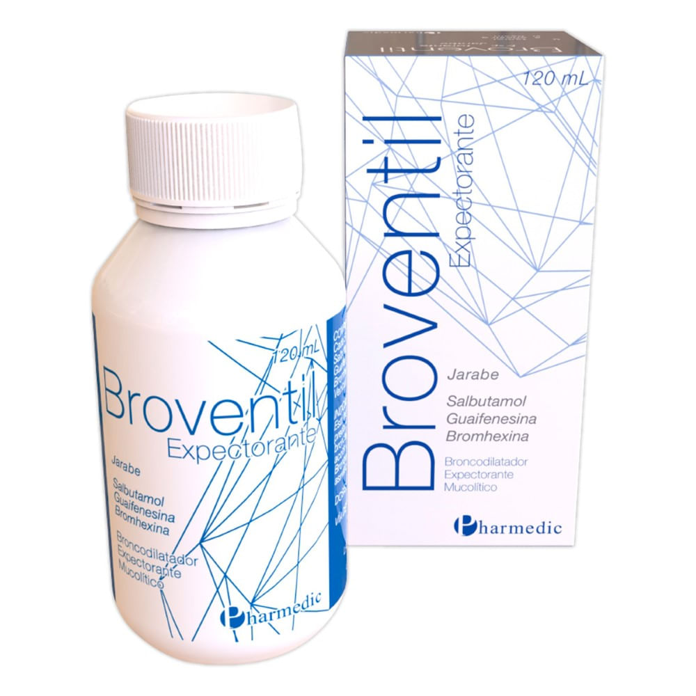 Broventil expectorante frasco x 120ml - Siman El Salvador