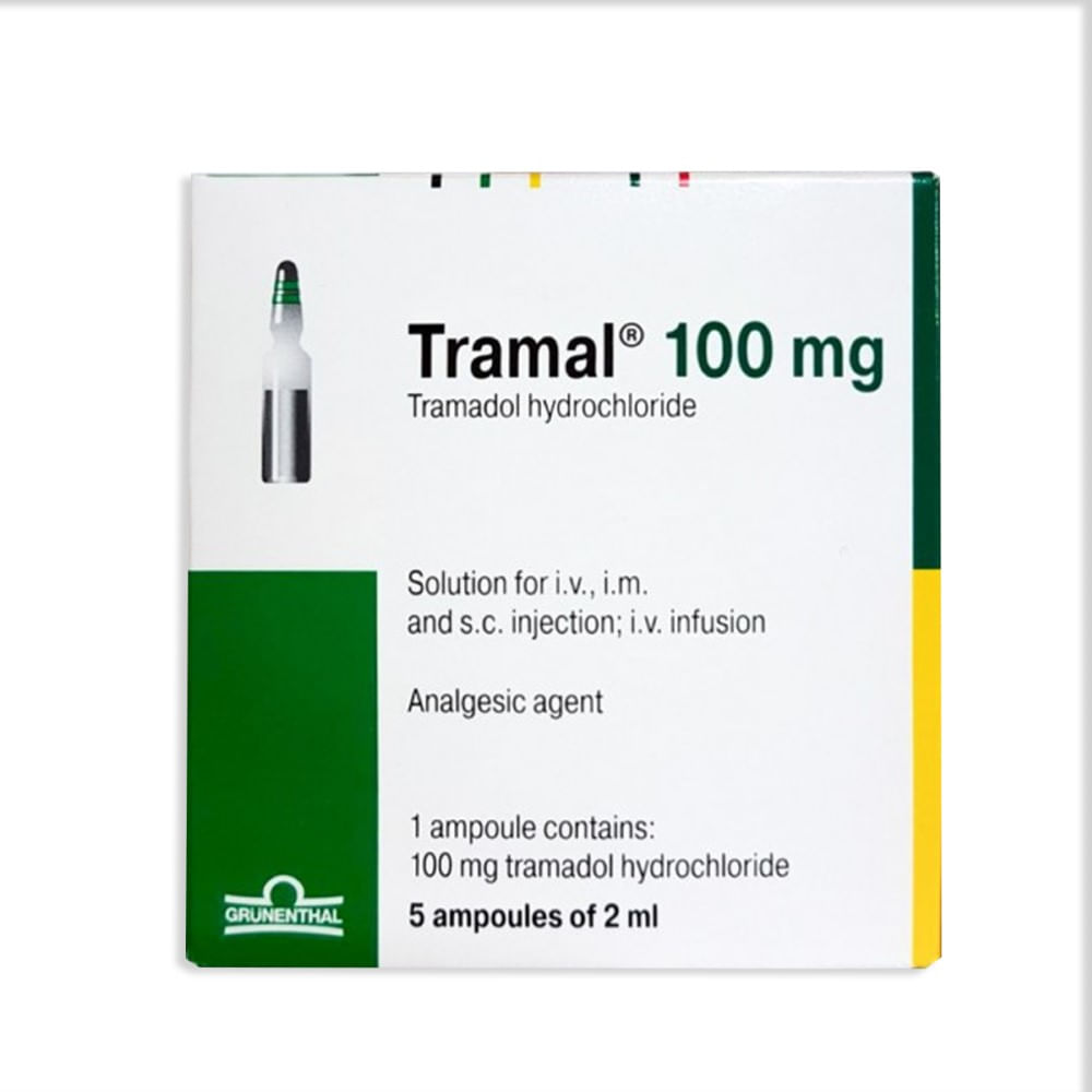 Tramal 100mg inyectable x 5 ampollas 2ml