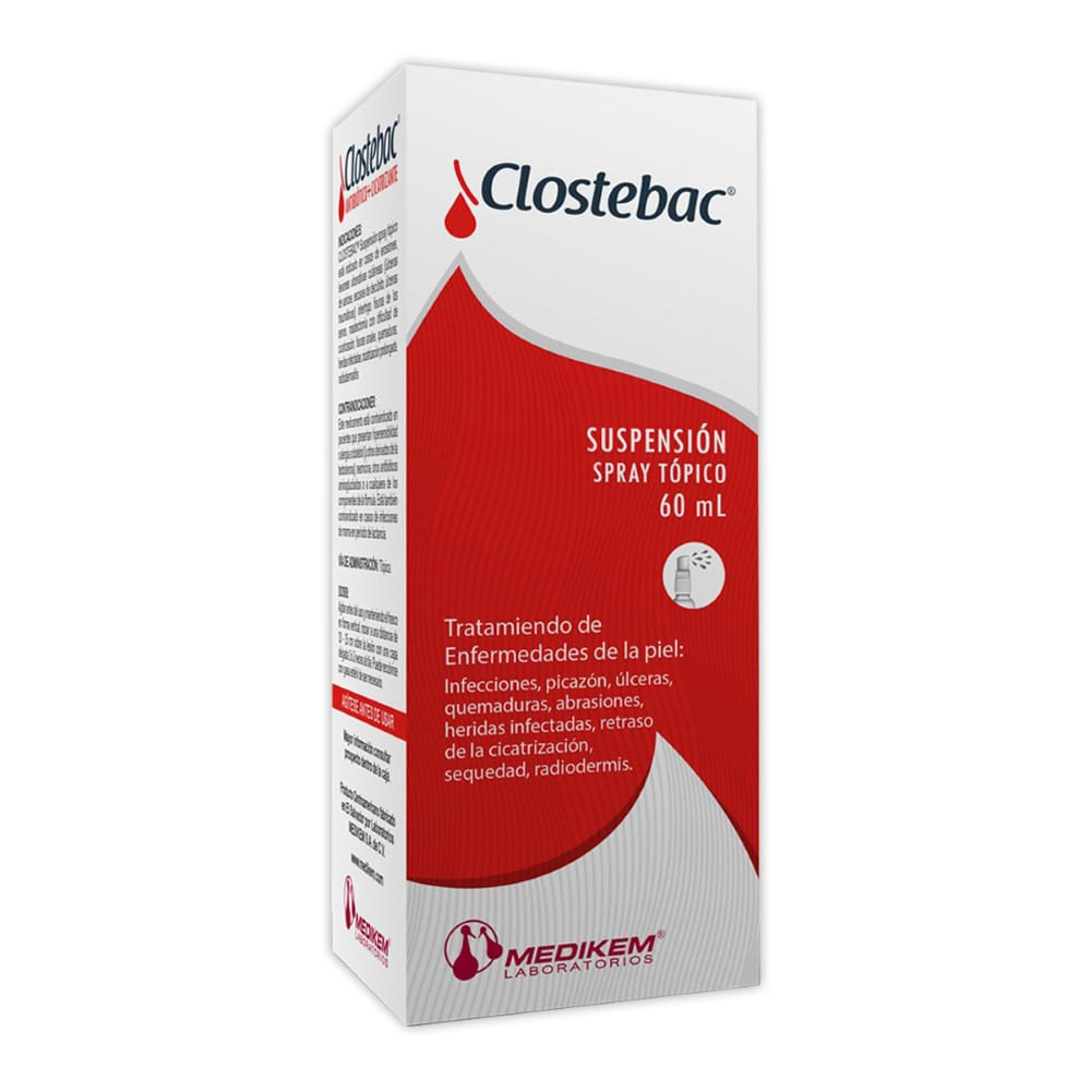 Clostebac spray topico 60ml