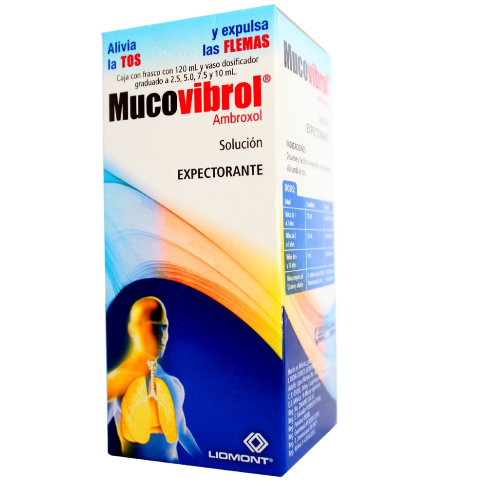 Mucovibrol Expectorante Frasco X 120ml Siman El Salvador 9725