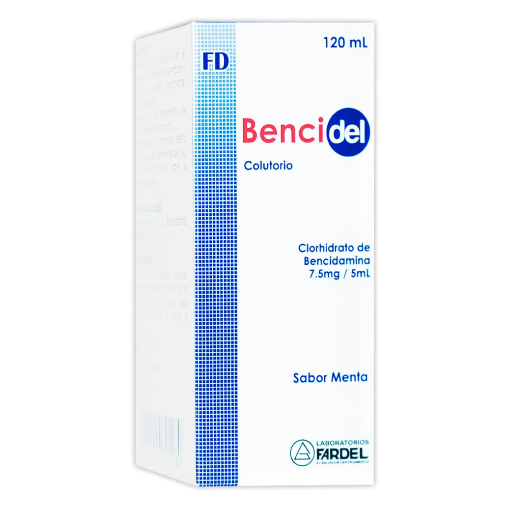 Bencidel colutorio sabor menta frasco x 120 ml - Siman El Salvador