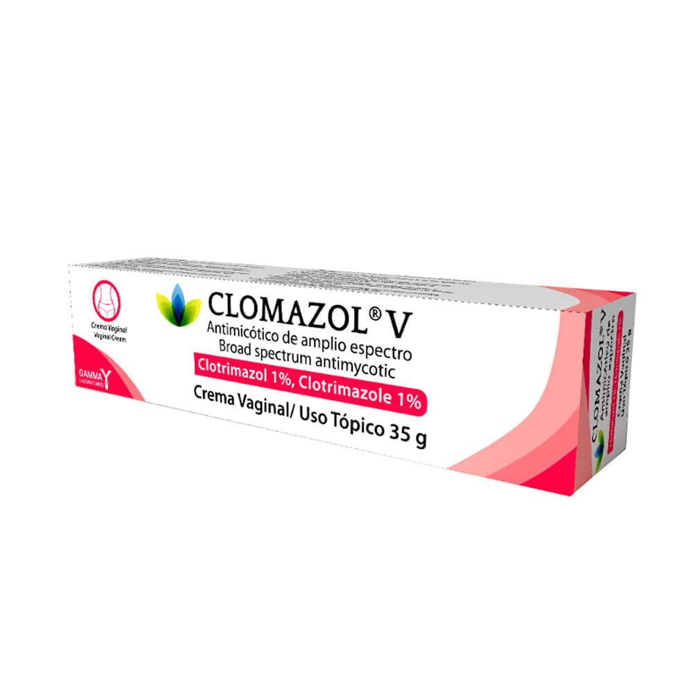 Clomazol v 1% crema vaginal tubo x 35 gramos - Siman El Salvador