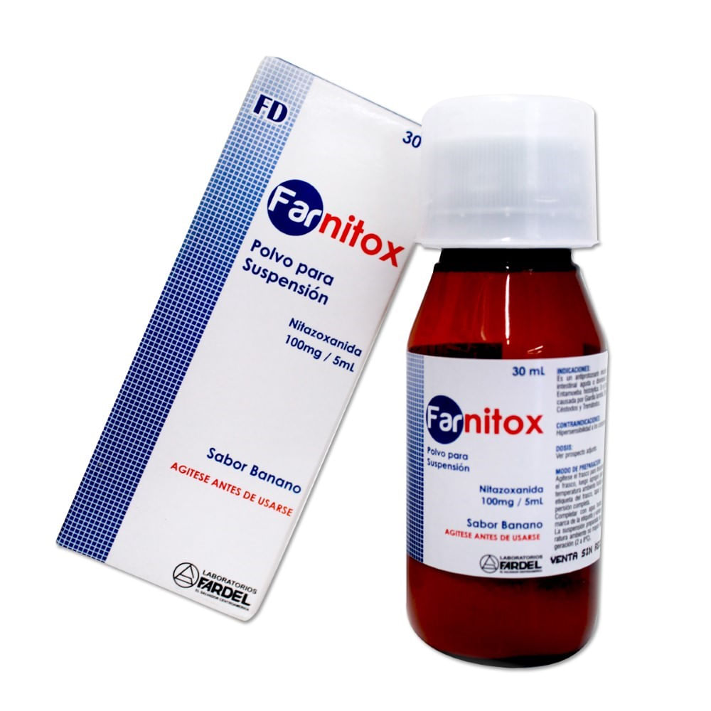 Farnitox 100mg/5ml frasco x 30ml - Siman El Salvador
