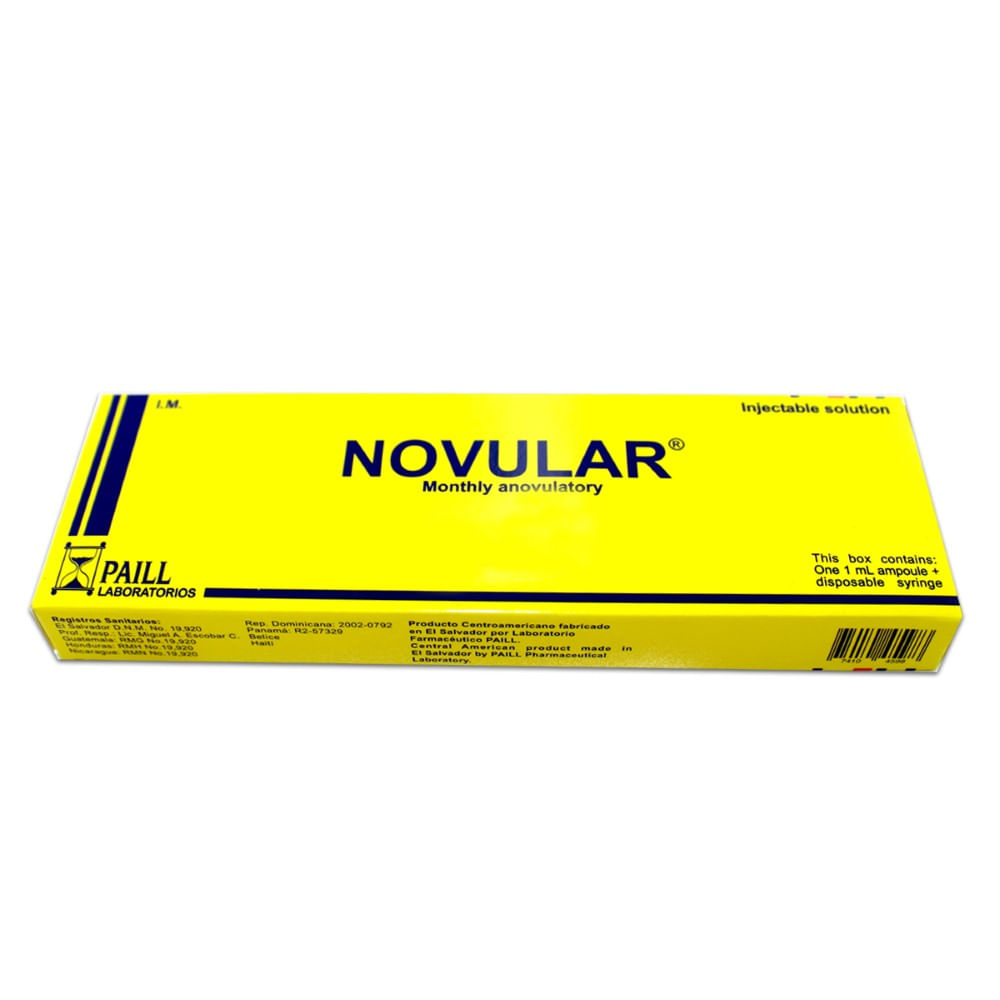 Novular ampolla x 1ml - Siman El Salvador