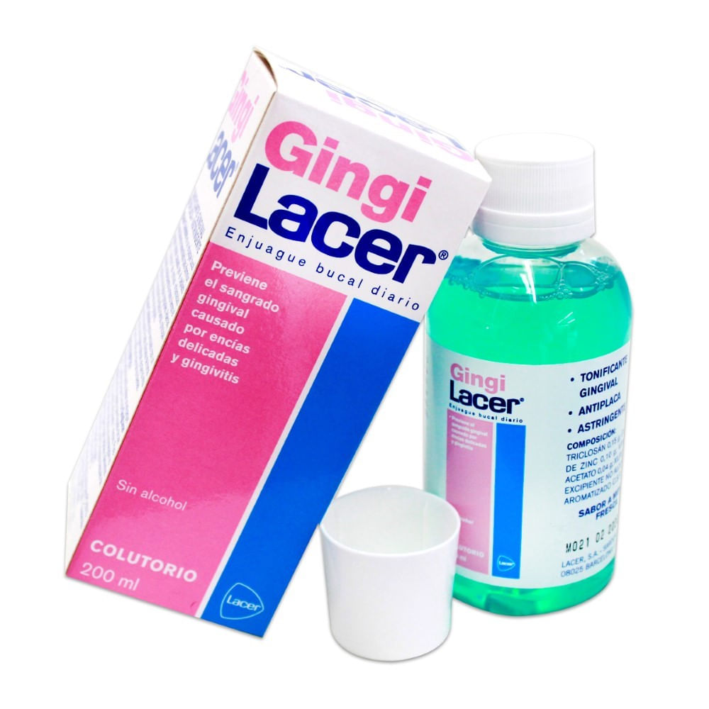 Gingilacer colutorio enjuague bucal frasco 200ml