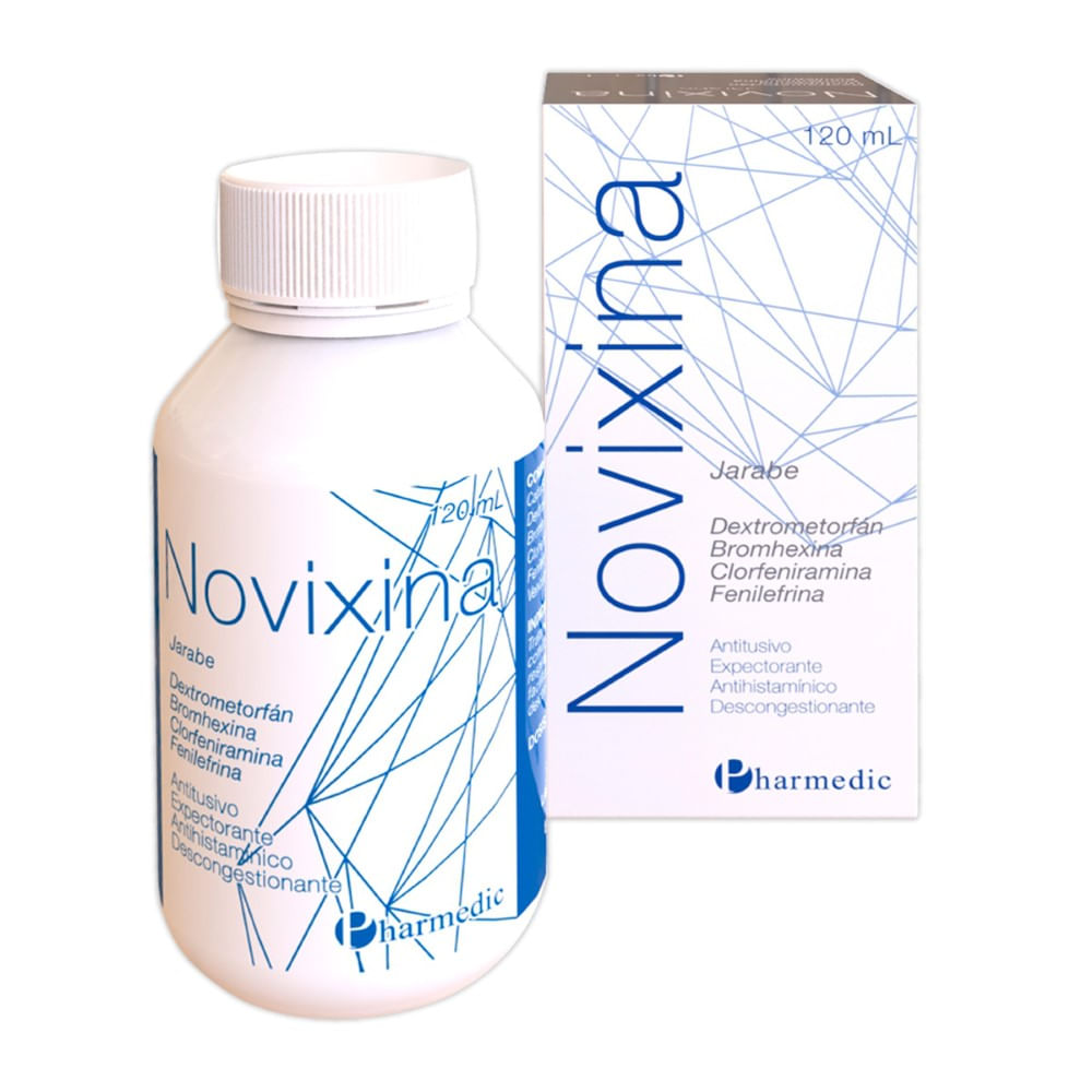 Novixina jarabe frasco x 120ml - Siman El Salvador