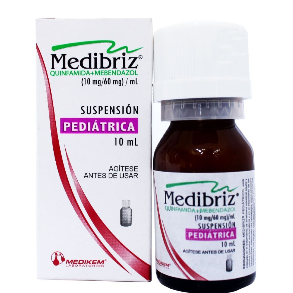 Medibriz pediatrico 10mg/60mg frasco x 10 ml