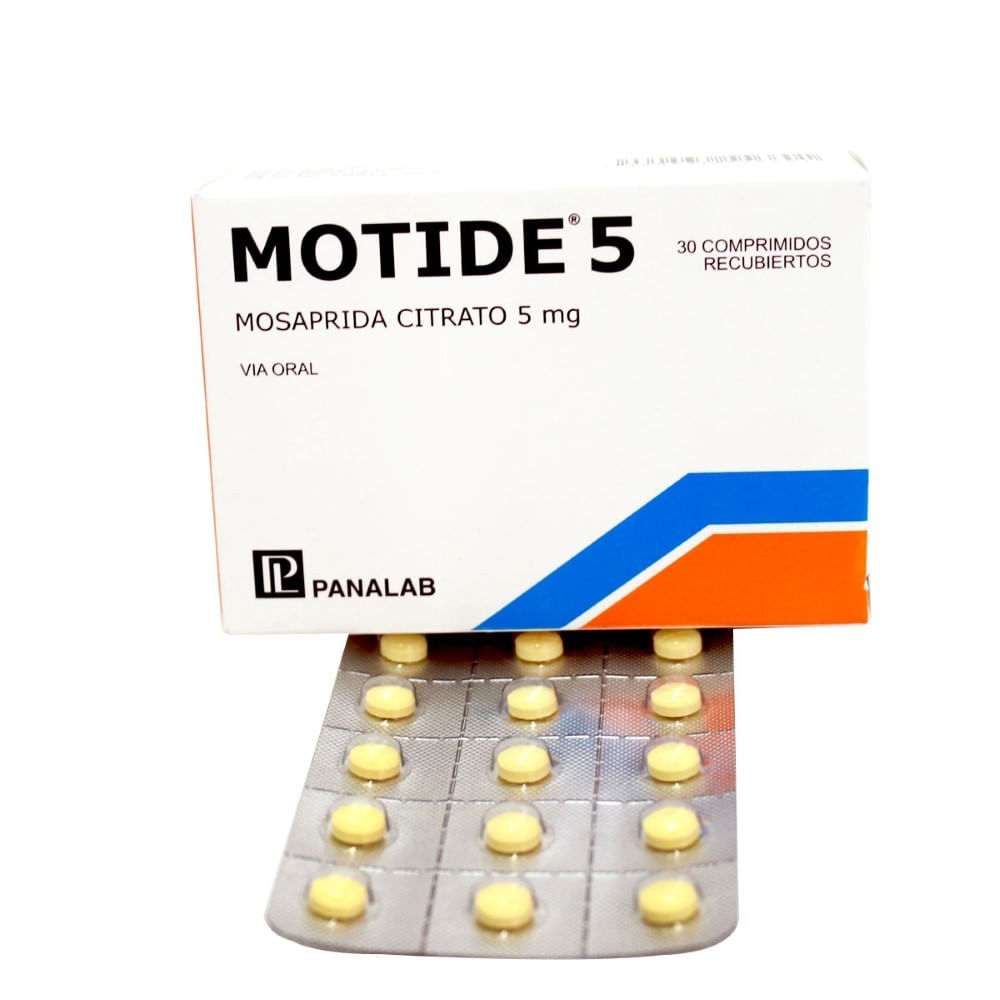 Motide 5mg x 30 comprimidos - Siman El Salvador