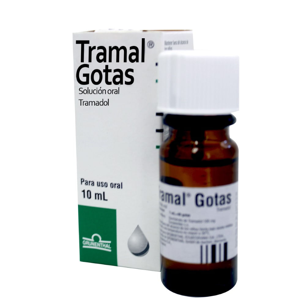 Tramal gotas orales 10mg frasco x 10ml - Siman El Salvador