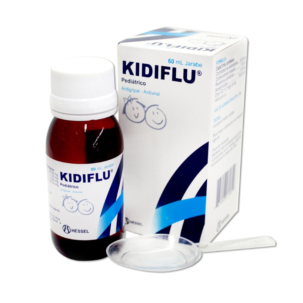 Kidiflu jarabe pediatrico frasco x 60ml - Siman El Salvador
