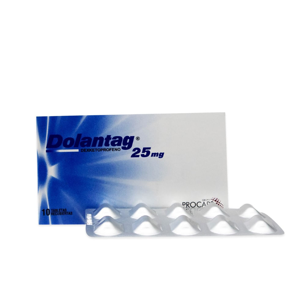Dolantag 25mg x 10 tabletas - Siman El Salvador