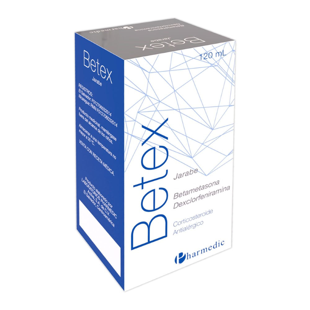 Betex jarabe frasco x 120 ml - Siman El Salvador