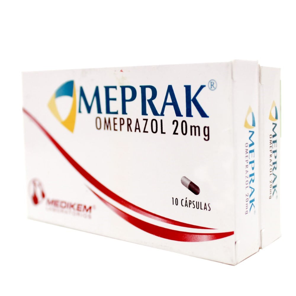 Meprak 20mg x 10 capsulas two pack - Siman El Salvador