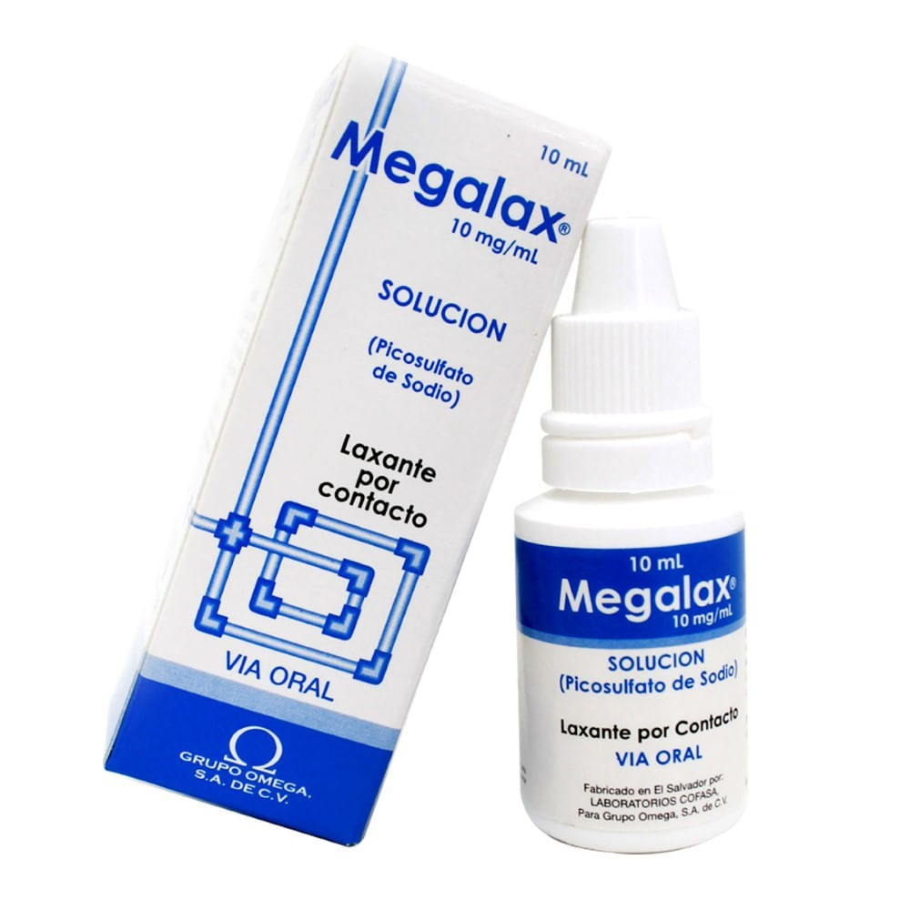 Megalax gotas 10mg/ml frasco x 10ml
