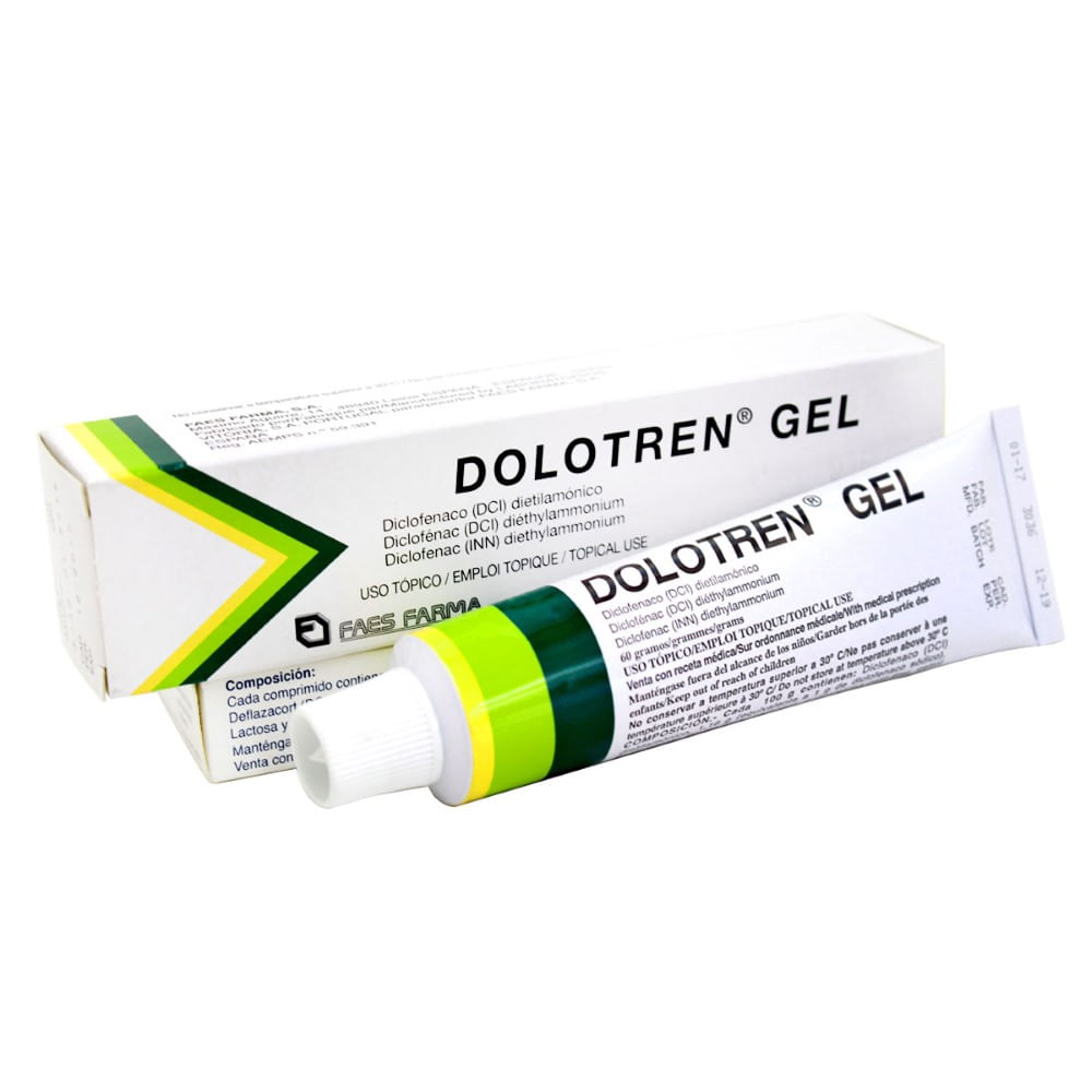 Dolotren gel tubo x 60 gramos - Siman El Salvador