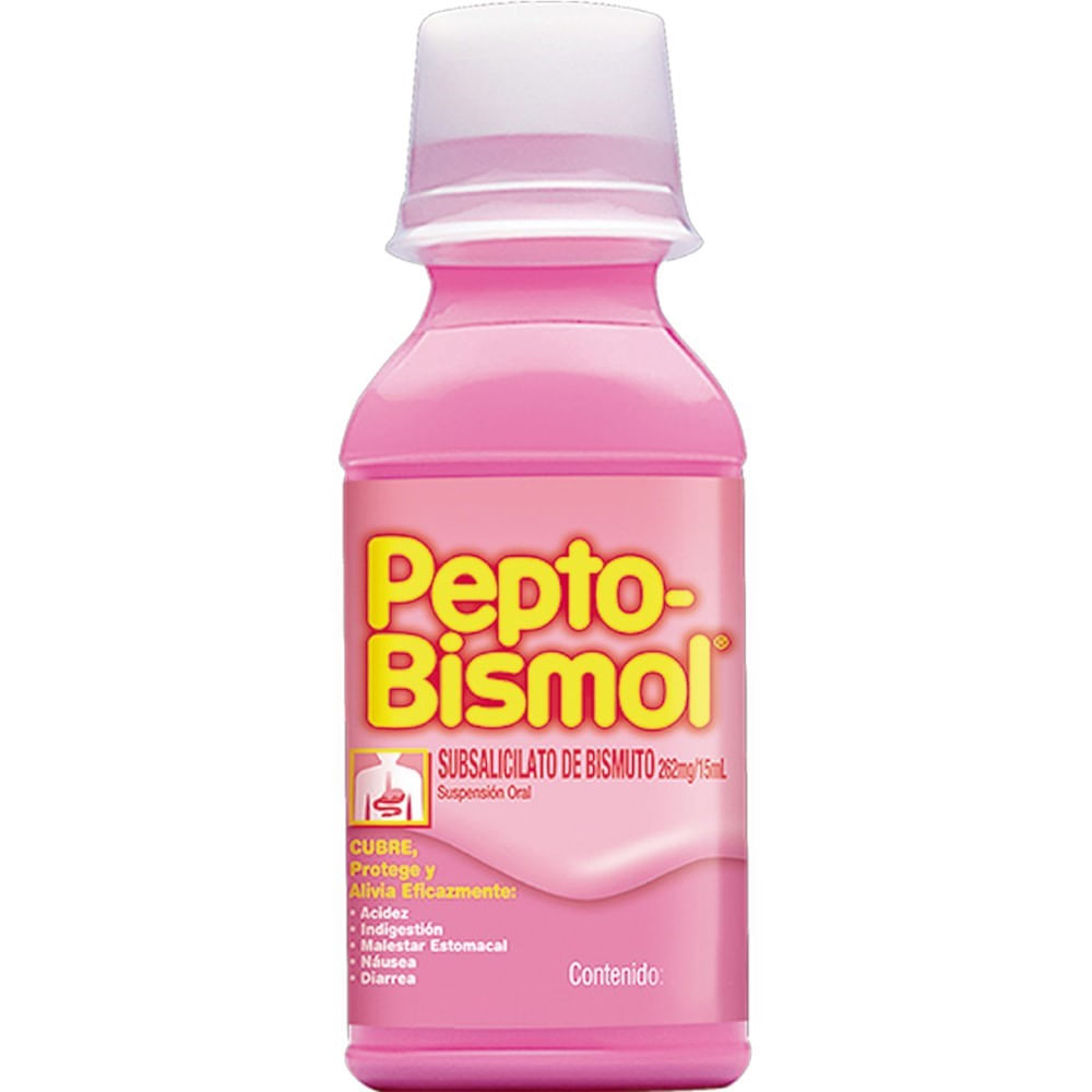 Pepto-bismol suspension oral frasco x 118 ml - Siman El Salvador