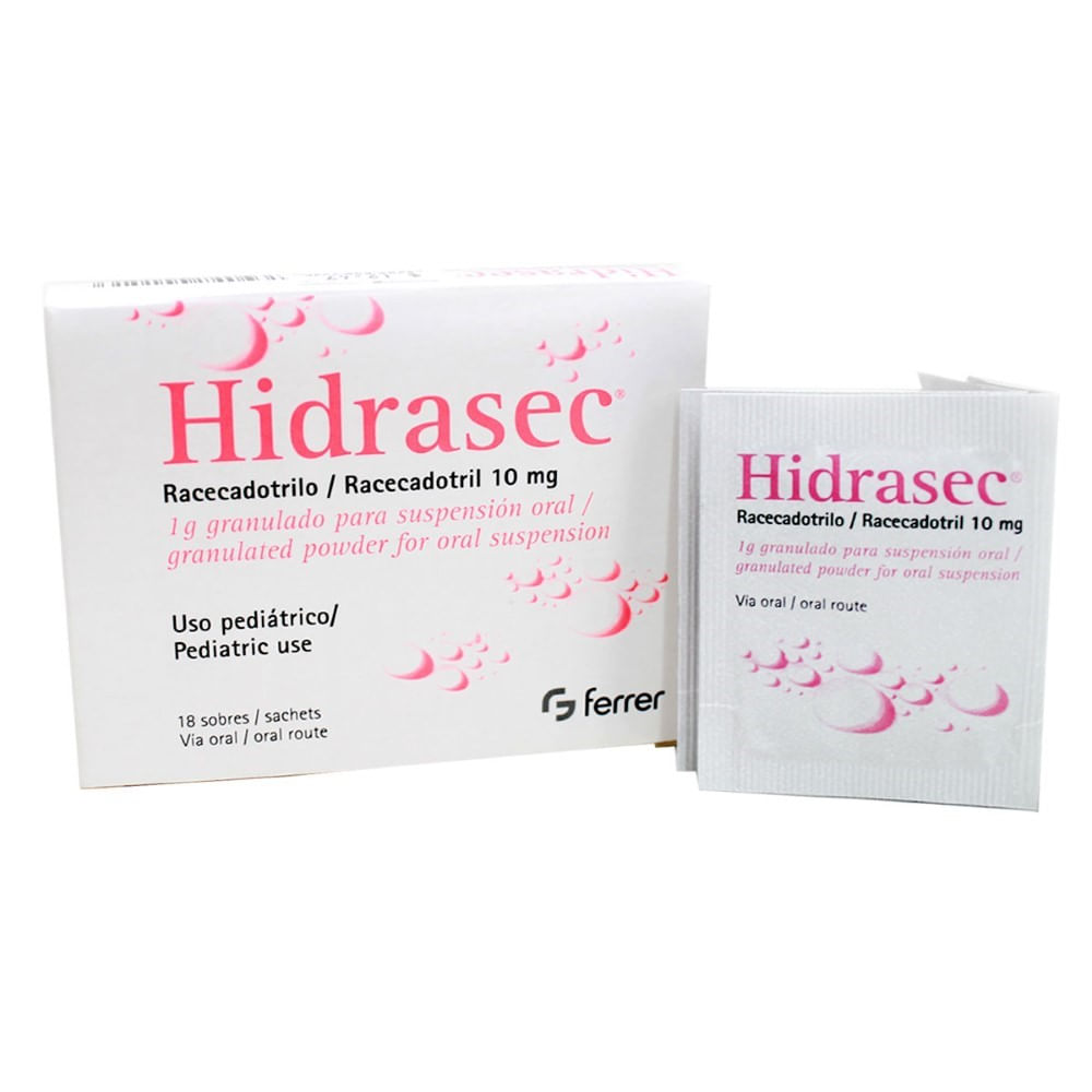 Hidrasec pediatrico 10mg x 18 sobres - Siman El Salvador