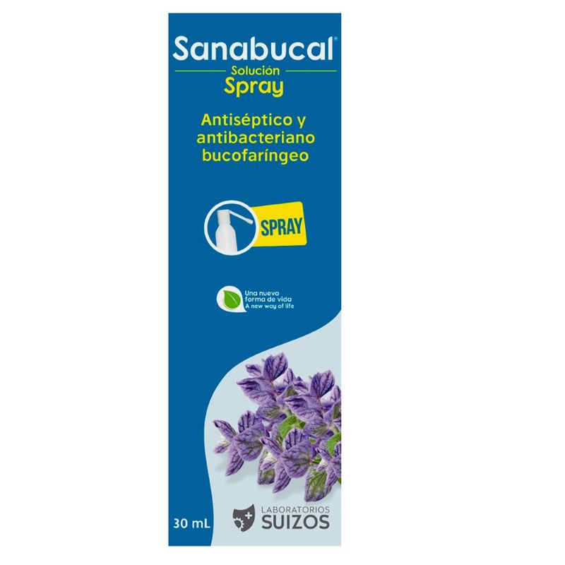 Sanabucal spray frasco x 30ml - Siman El Salvador