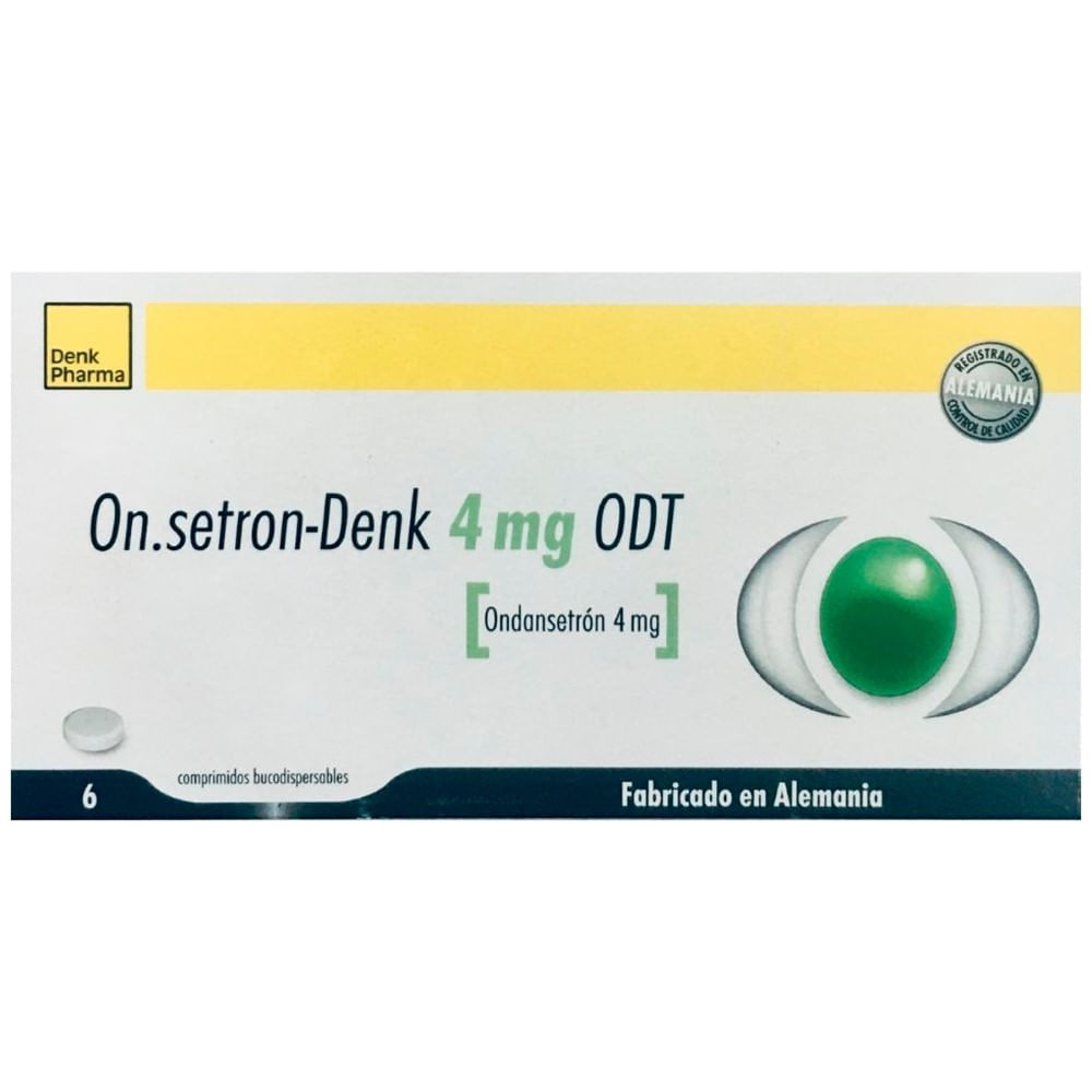 On.setron denk 4mg odt x 6 comprimidos - Siman El Salvador