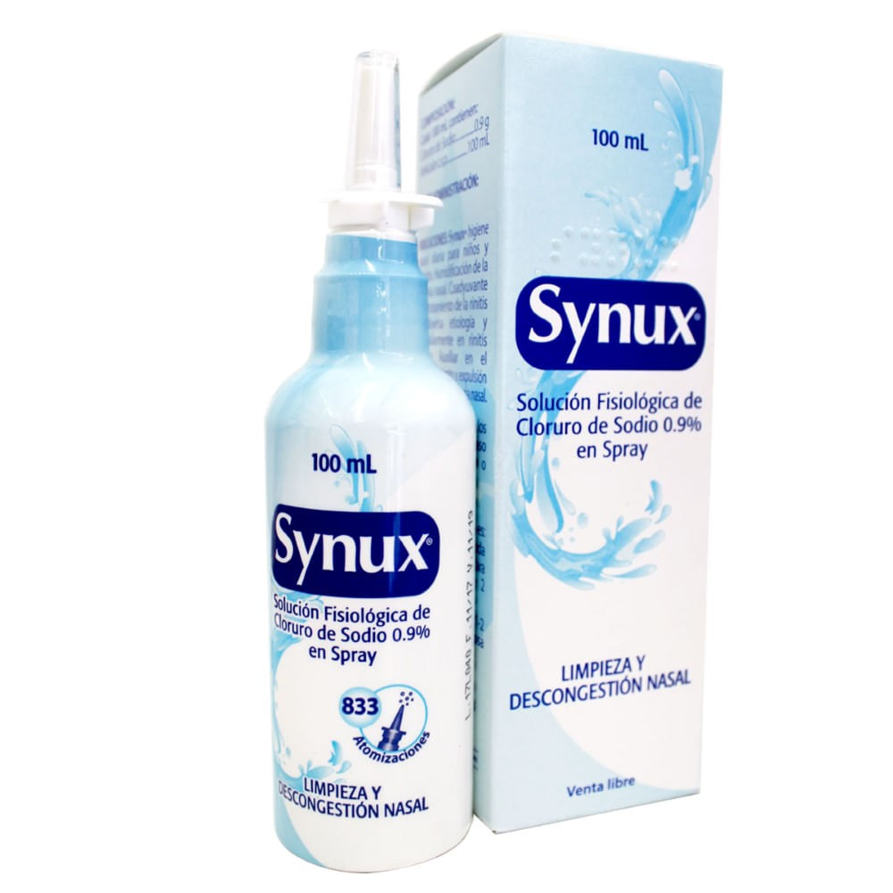 Synux solucion de cloruro de sodio 0.9%