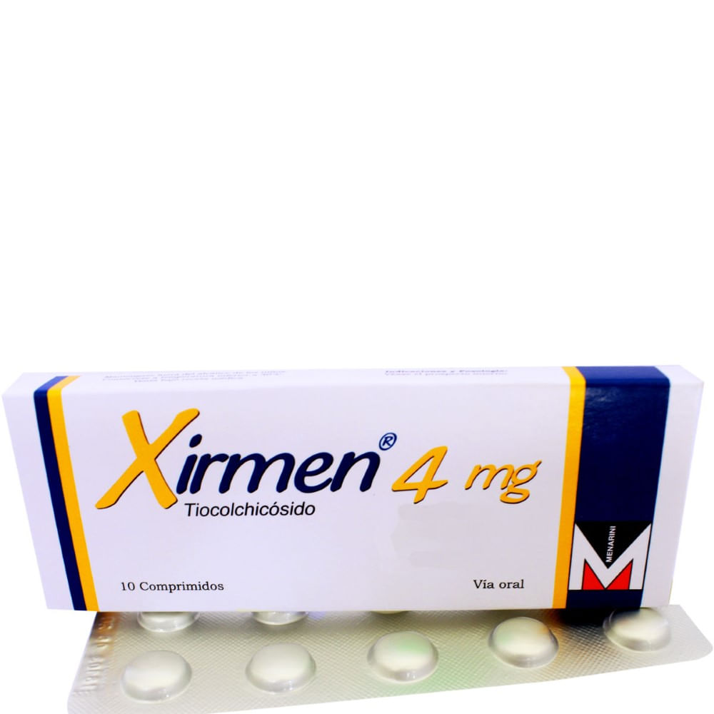 Xirmen 4mg x 10 comprimidos - Siman El Salvador