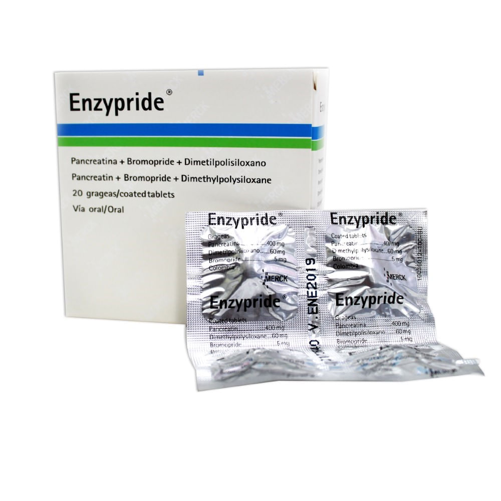 Enzypride x 20 grageas - Siman El Salvador