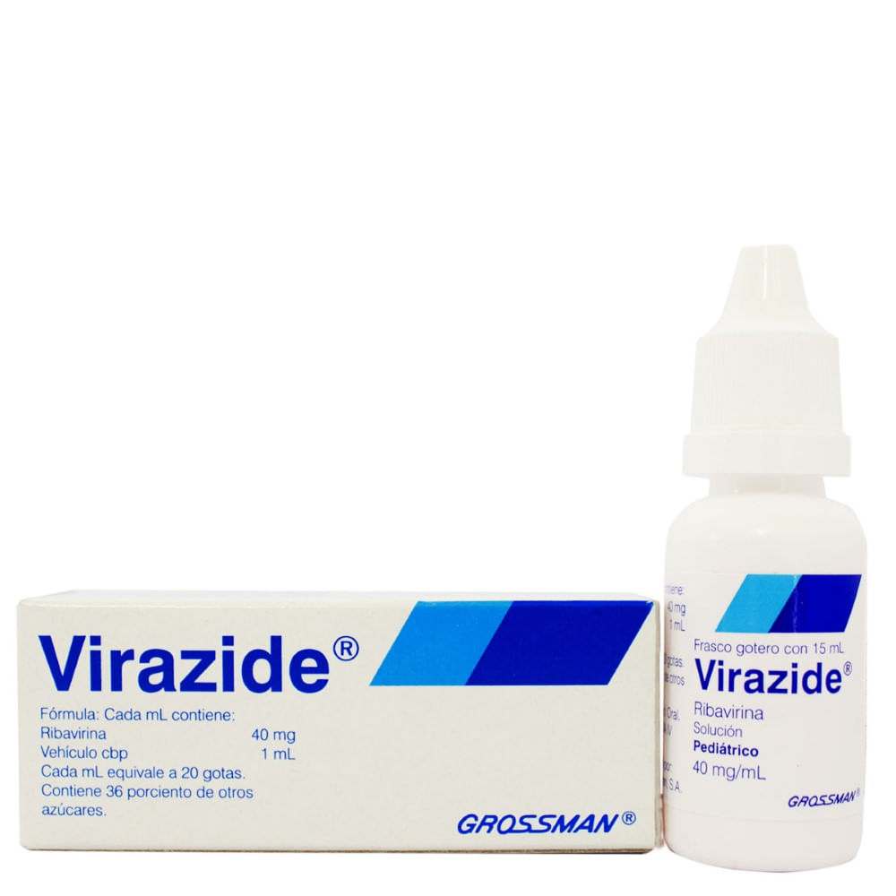 Virazide gotas pediatricas 40mg frasco x 15ml - Siman El Salvador