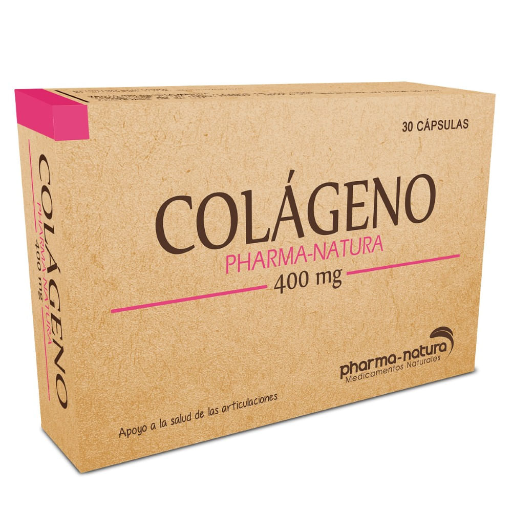 Colageno pharma-natura 400 mg x 30 capsulas - Siman El Salvador