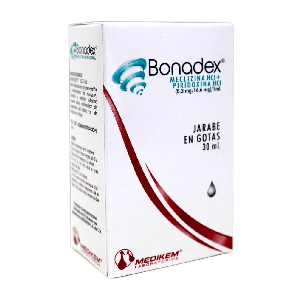 Bonadex jarabe en gotas frasco x 30ml