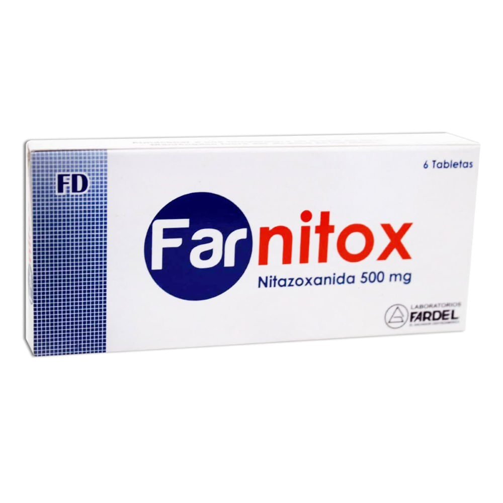 Farnitox 500mg x 6 tabletas - Siman El Salvador