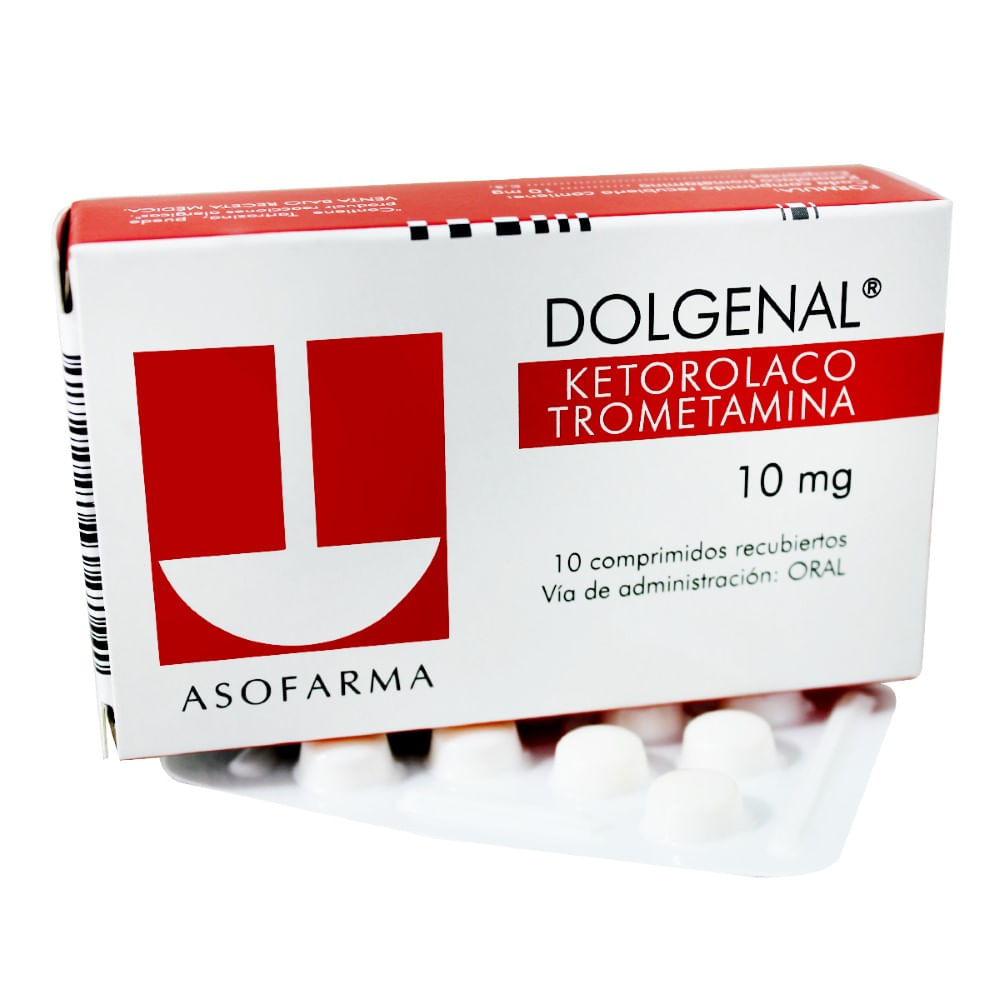 Dolgenal 10mg x 10 tabletas