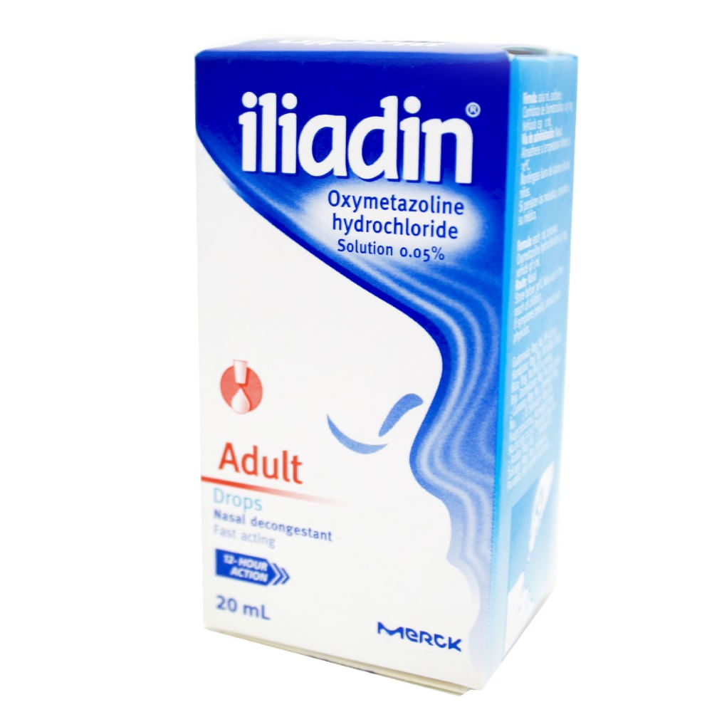 Iliadin adulto gotas 0.05% frasco x 20ml - Siman El Salvador