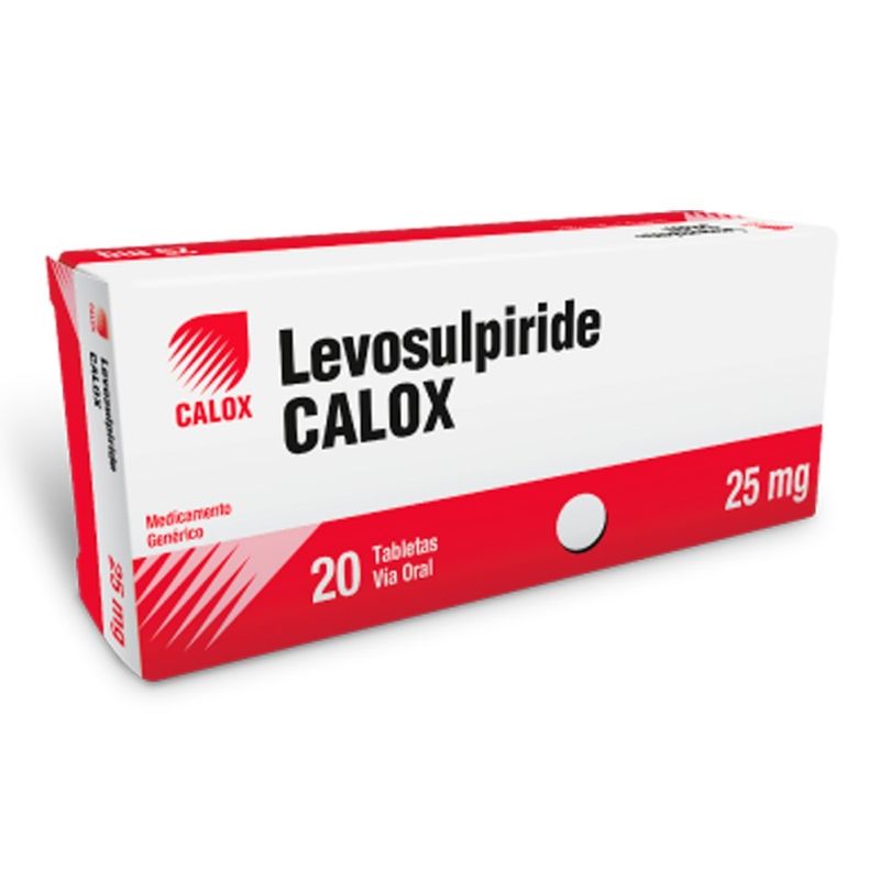 Levosulpiride calox 25mg x 20 tabletas - Siman El Salvador