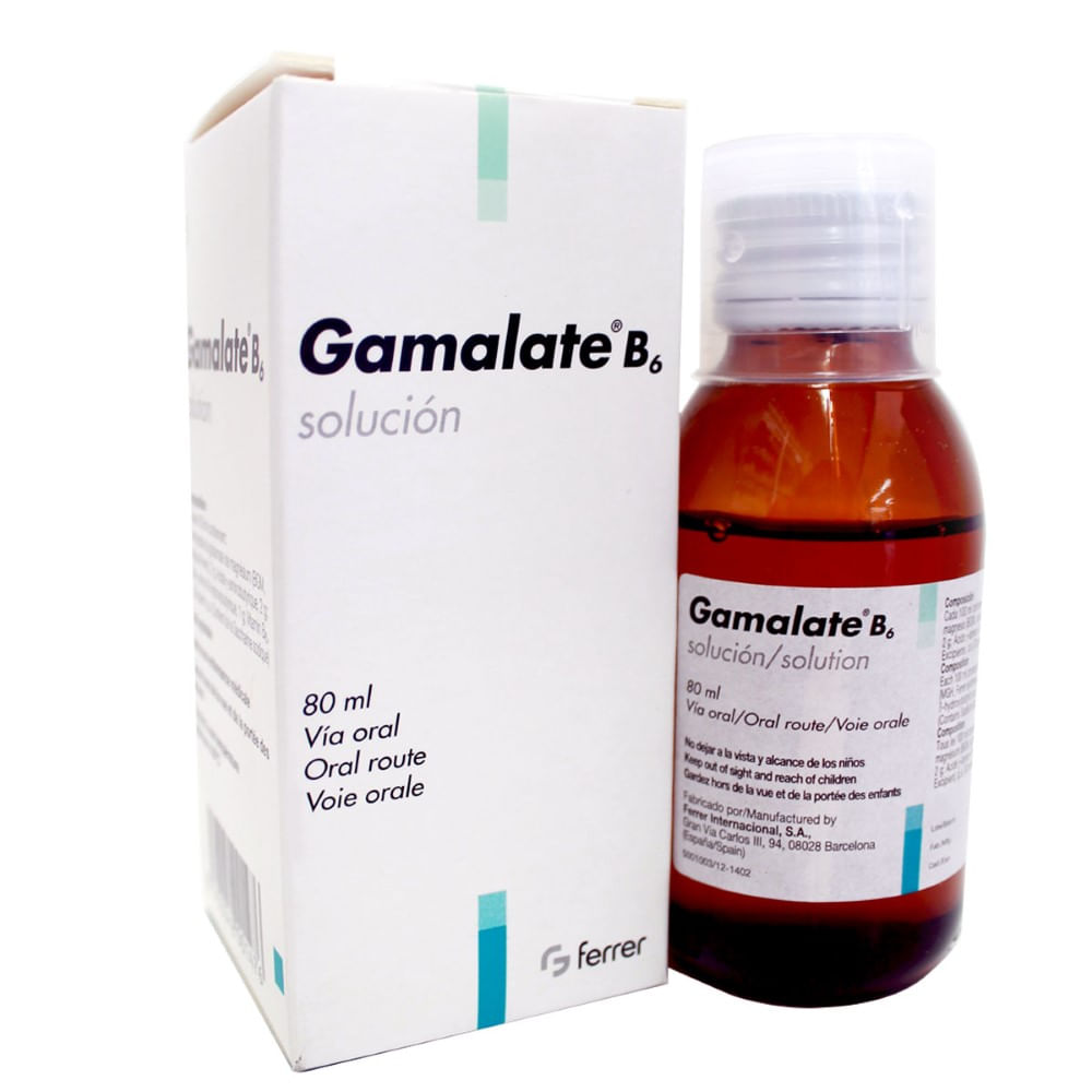Gamalate b6 jarabe frasco x 80ml - Siman El Salvador