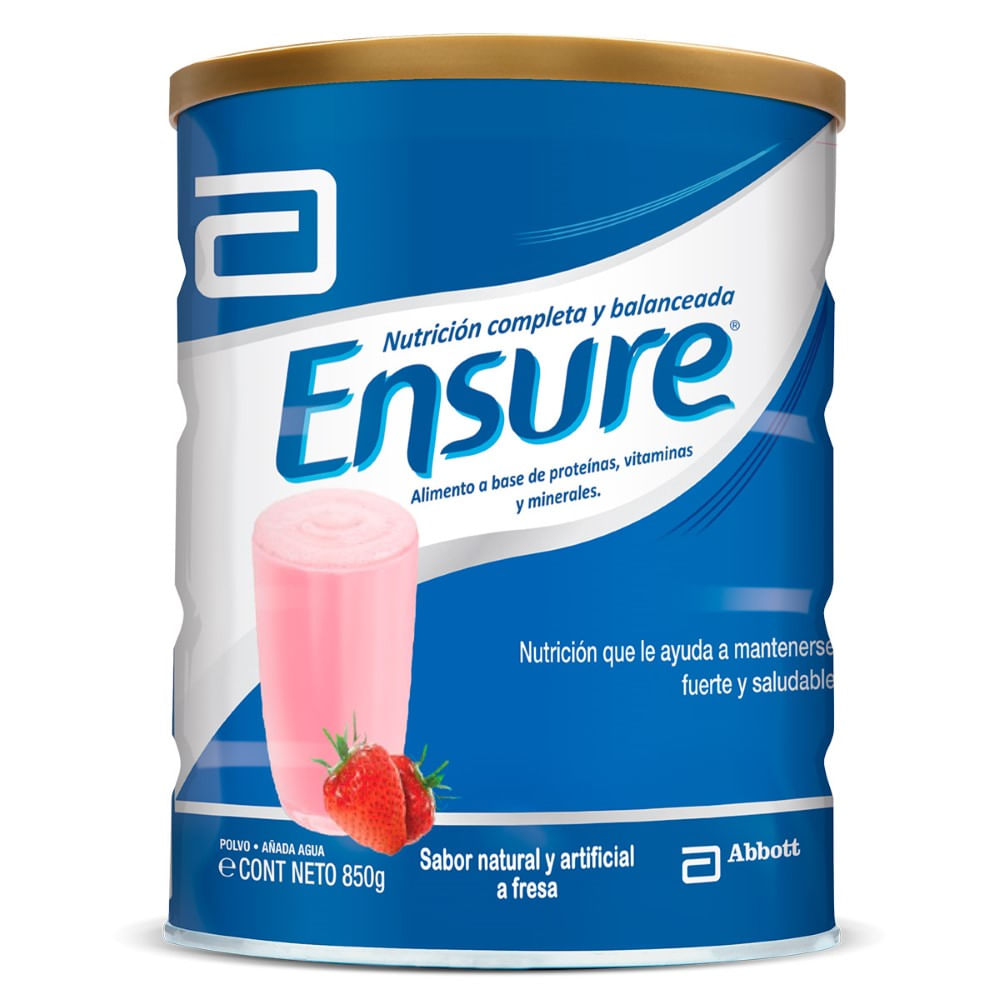 Ensure sabor fresa lata x 850 gramos - Siman El Salvador