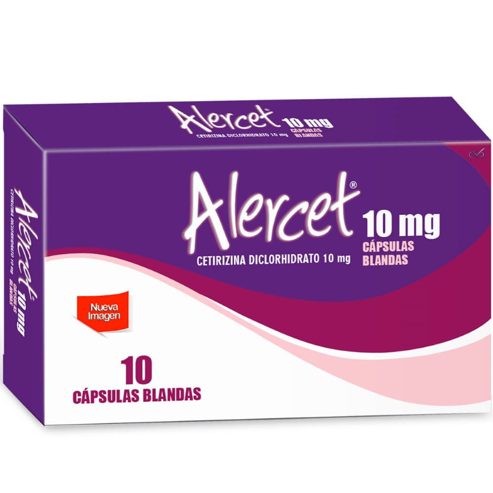 Alercet 10mg x 10 tabletas - Siman El Salvador