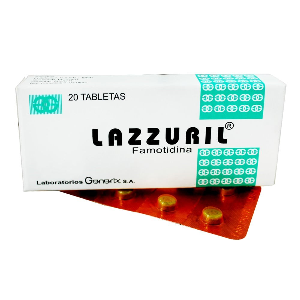 Lazzuril 40mg x 20 tabletas - Siman El Salvador