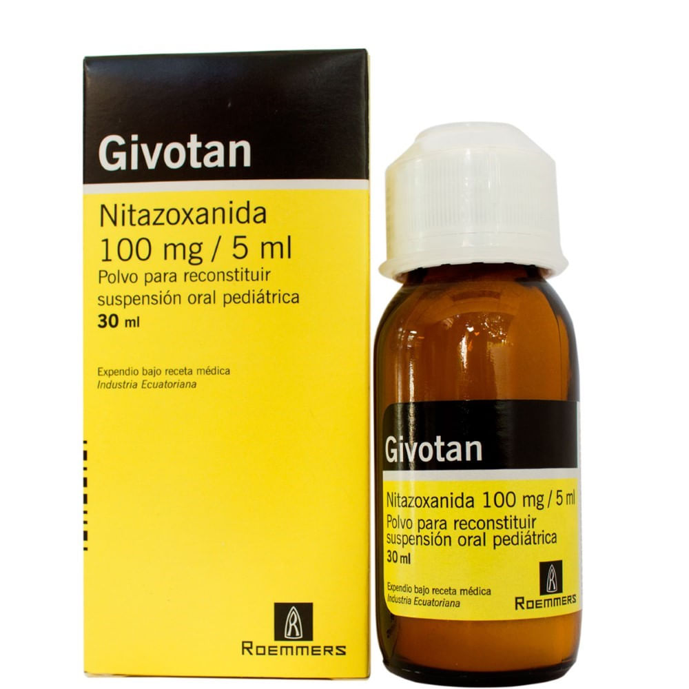 Givotan suspension pediatrica 100mg frasco x 30 ml - Siman El Salvador