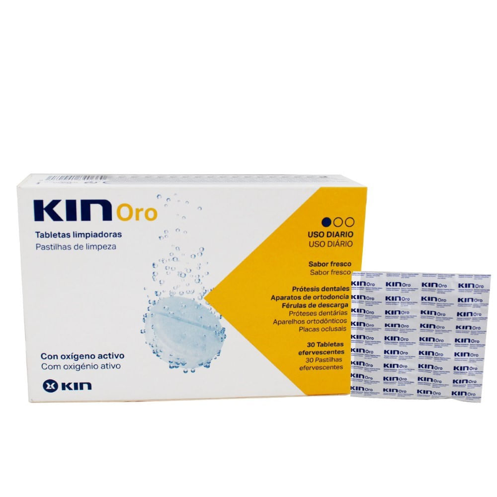 Kin oro x 30 tabletas efervecentes - Siman El Salvador