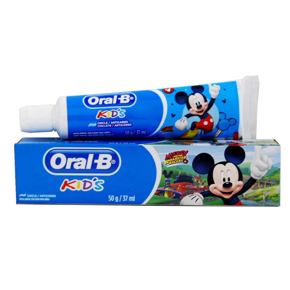 Pasta oral b kids mickey chicle 37ml - Siman El Salvador