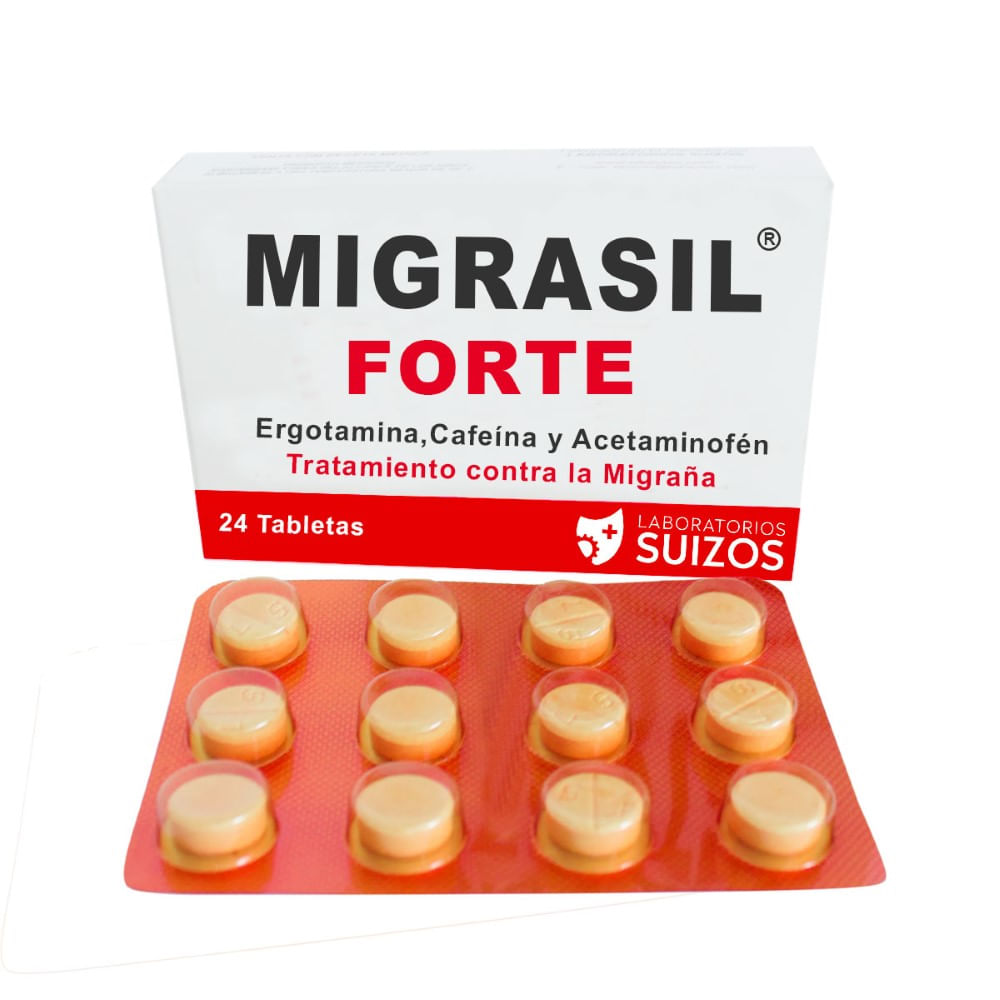 Migrasil forte x 24 tabletas - Siman El Salvador