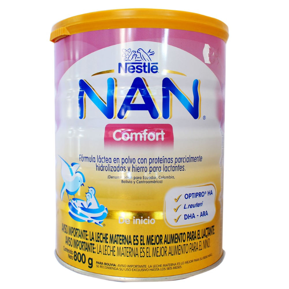 Nan comfort 800 gramos - Siman El Salvador