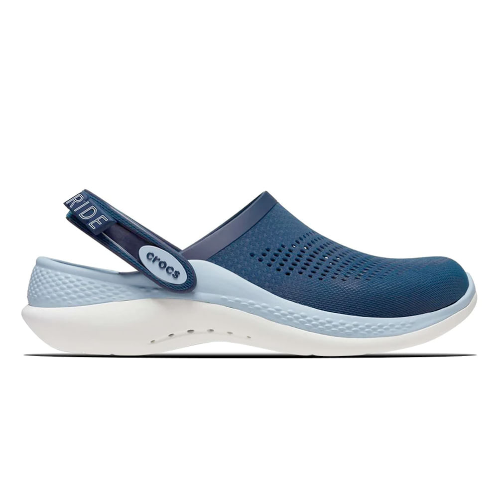 Zueco casual Crocs color azul para hombre - Siman Costa Rica