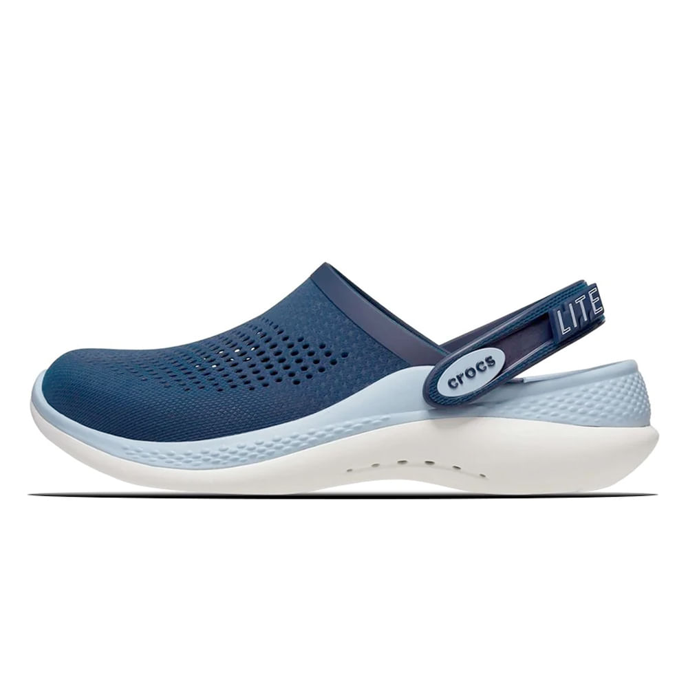 Zueco casual Crocs color azul para hombre - Siman Costa Rica