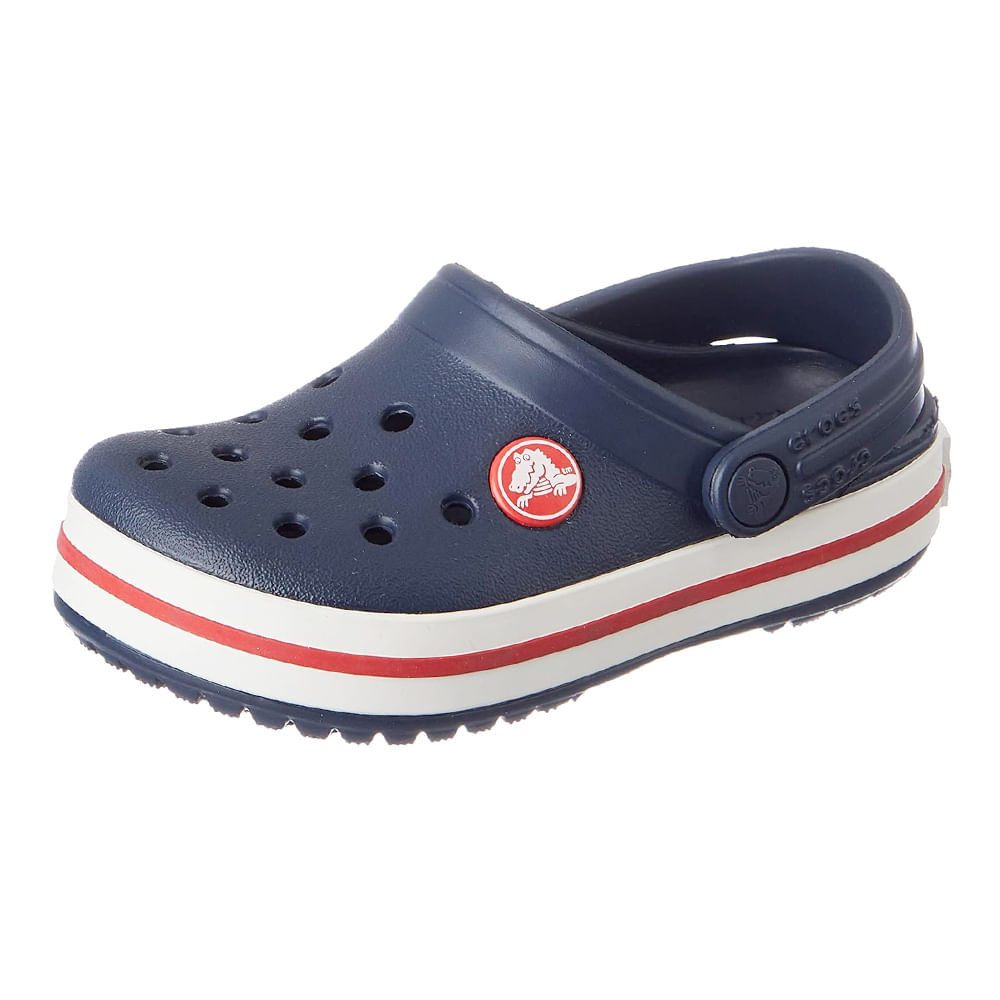 Zueco casual Crocs color azul para niño - Siman Guatemala