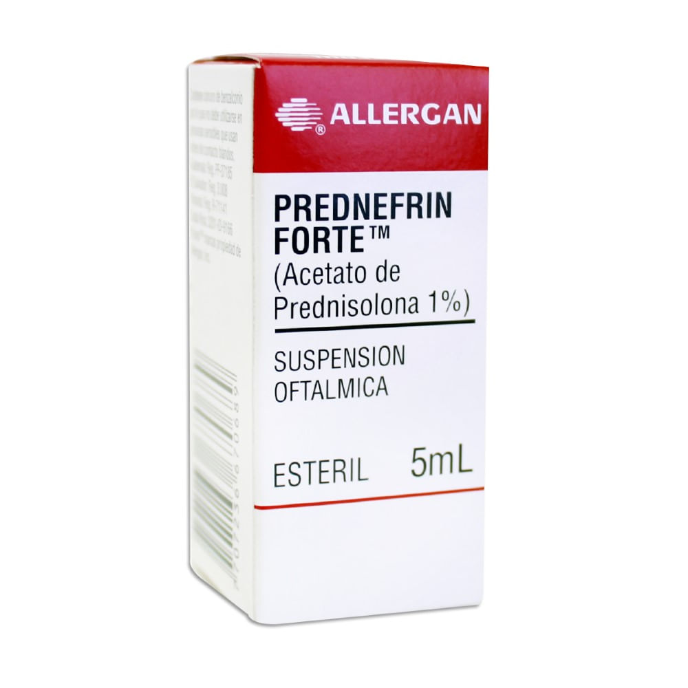 Prednefrin forte colirio frasco x 5ml - Siman El Salvador